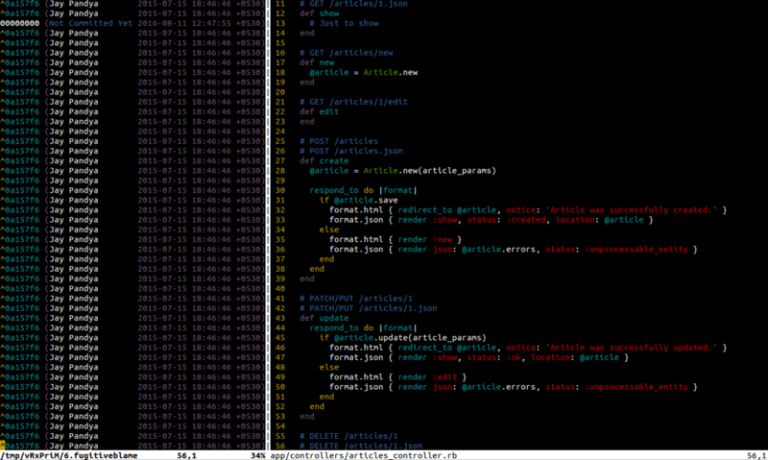 Vim For Ruby On Rails Development Match Made In Heaven