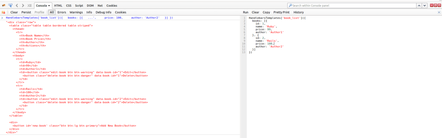 Using Handlebars JS with Ruby on Rails!