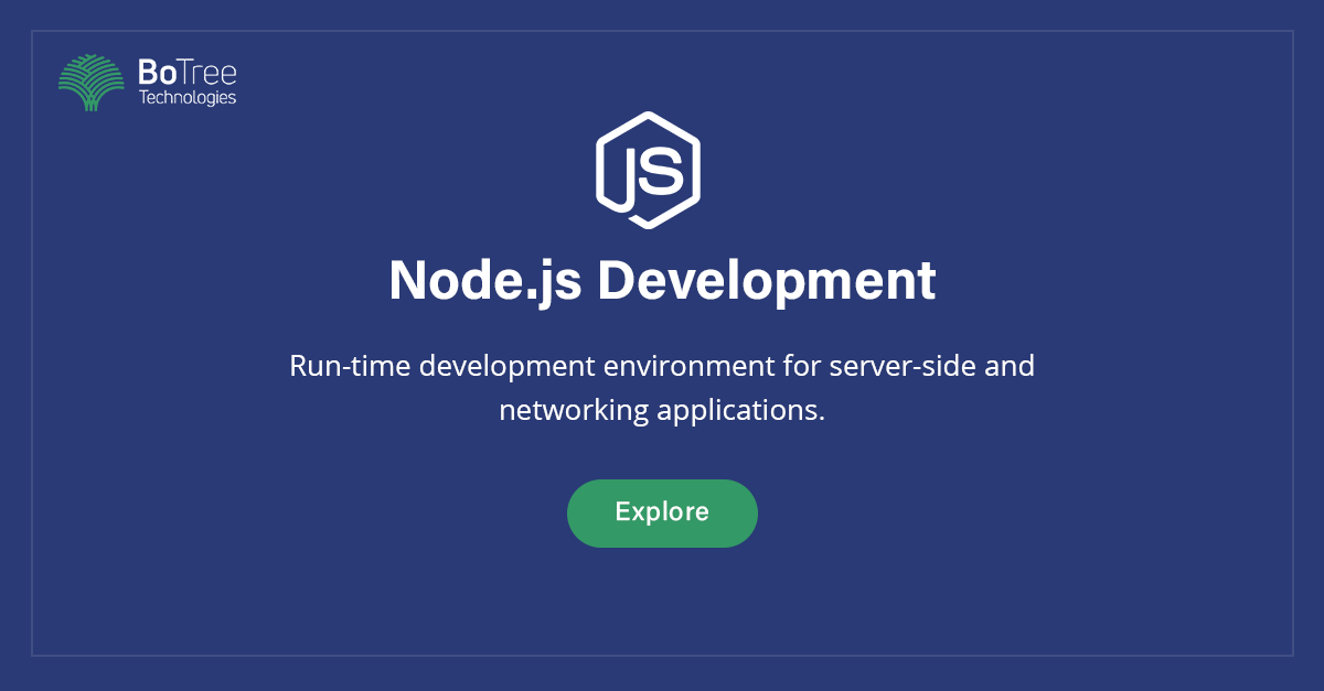 Nodejs Development Services Botree Technologies